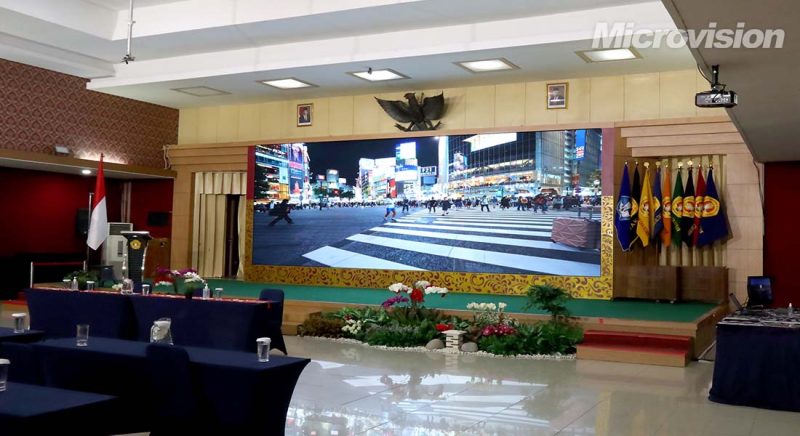LED Display Indoor untuk Ruang Auditorium di UPN Veteran Jakarta - PT ...
