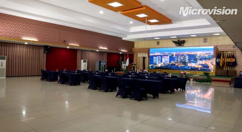 LED Display Indoor untuk Ruang Auditorium di UPN Veteran Jakarta - PT ...