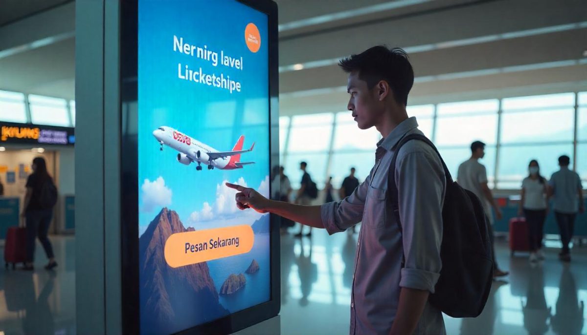 Jual Standing Digital Signage Canggih dan Multifungsi