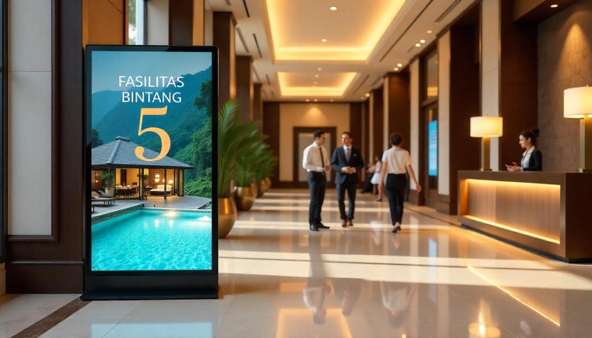 Jual Standing Digital Signage Canggih dan Multifungsi