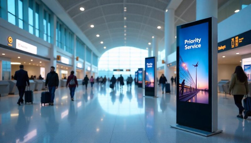 5 Pilihan Digital Signage Bandara yang Umum Digunakan